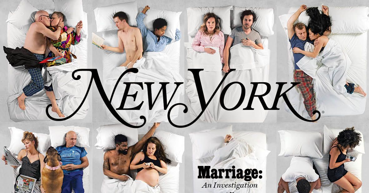 On the Cover of New York Magazine: 74 Marriages -- New York Media Press Room