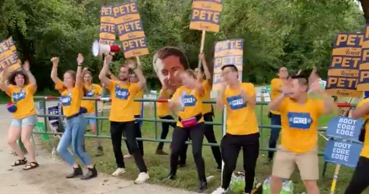 Pete Buttigieg’s Campaign Team Dances to ‘High Hopes’: VIDEO