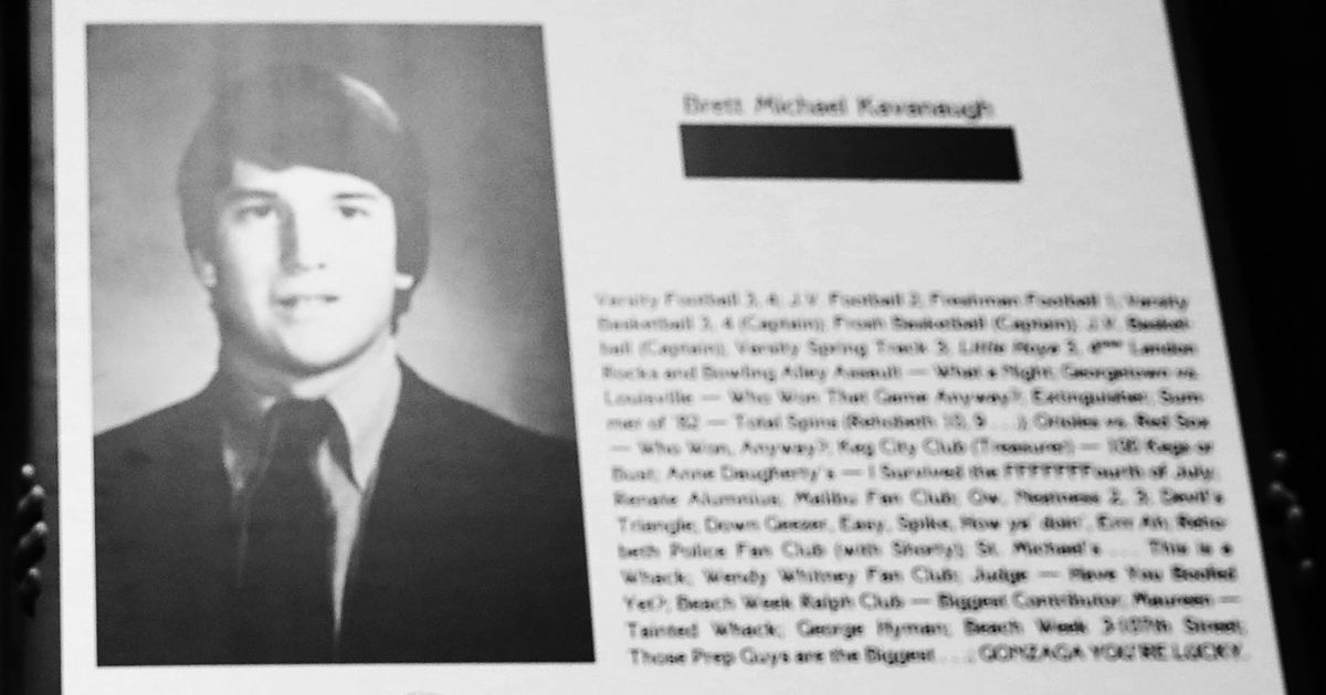 Brett Kavanaugh’s Prep-School Swagger