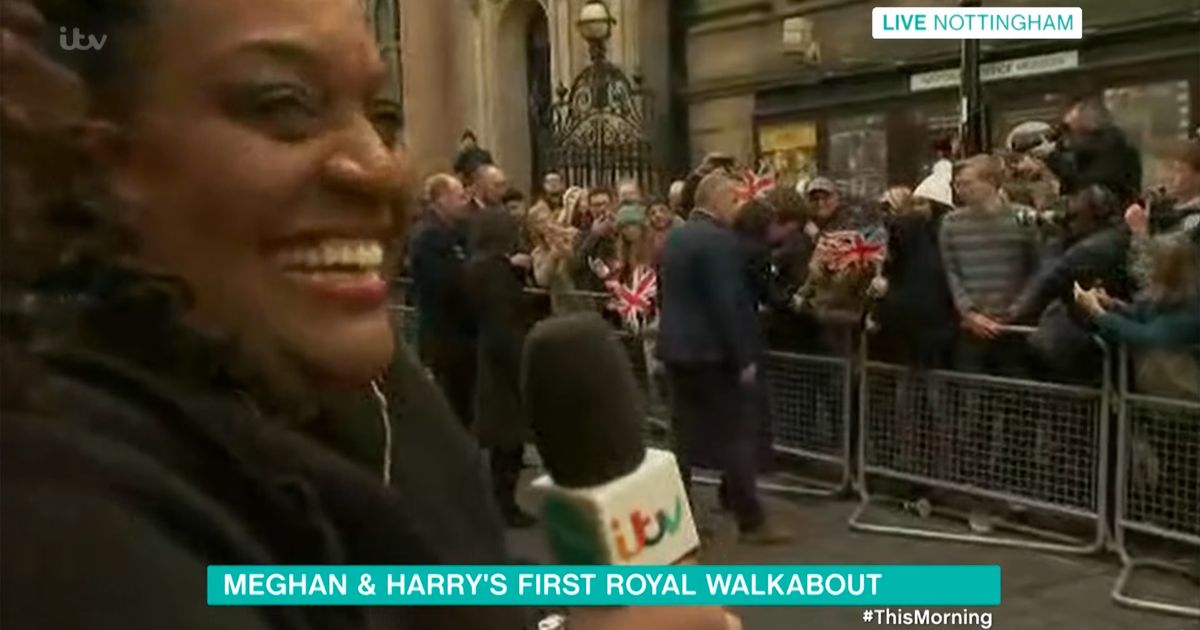 This Reporter Is So Excited to See Meghan Markle