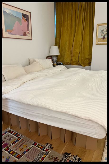 This Is My Cardboard Bed | The Strategist