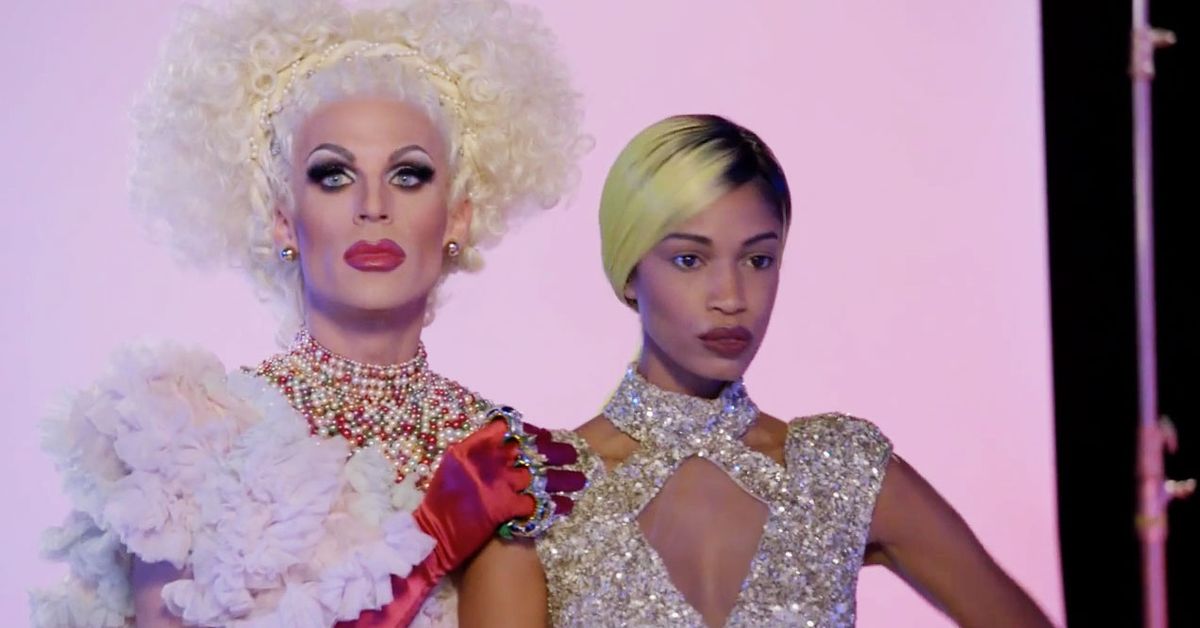Your First Look at the Top Model and Drag Race Crossover