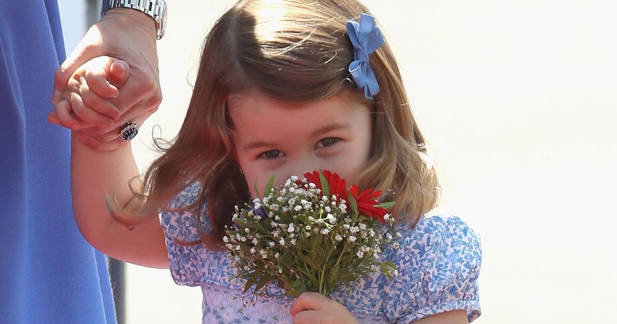 Princess Charlotte’s Cute Diplomatic Handshake in Germany