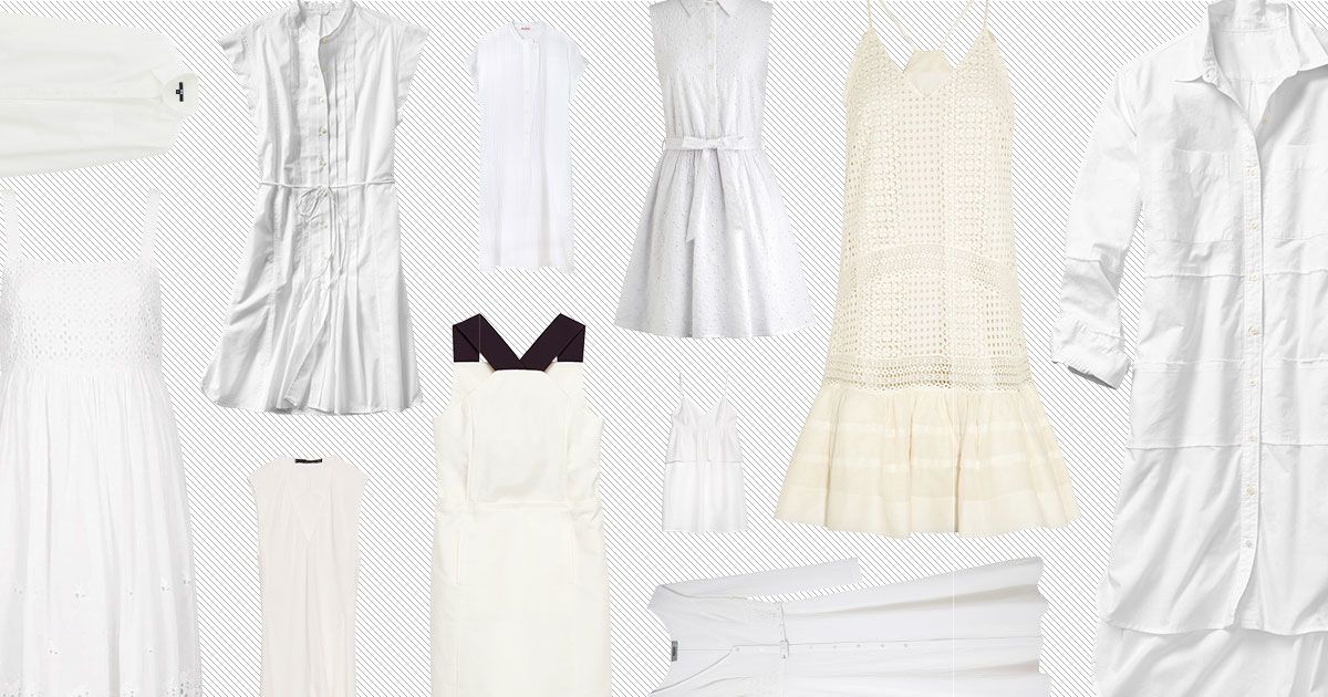 The 15 Best, Most Basic White Dresses for Summer
