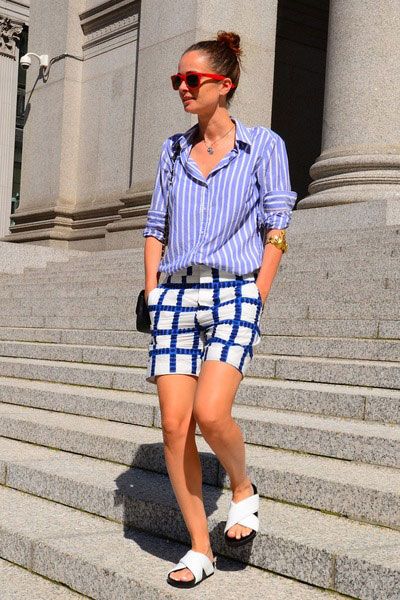 17 Ways to Wear Longer Shorts This Summer