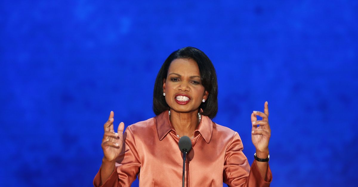To Discuss: Condoleezza Rices Lipstick Teeth