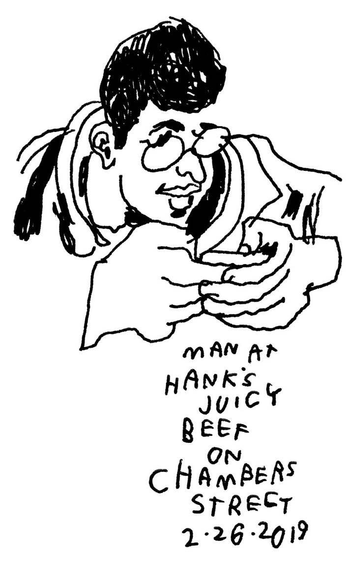 Gallery: Jason Polan’s ‘Every Person in New York’ Project