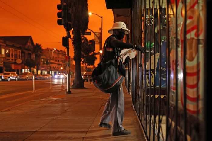 Terrifying Orange Skies From The California Fires