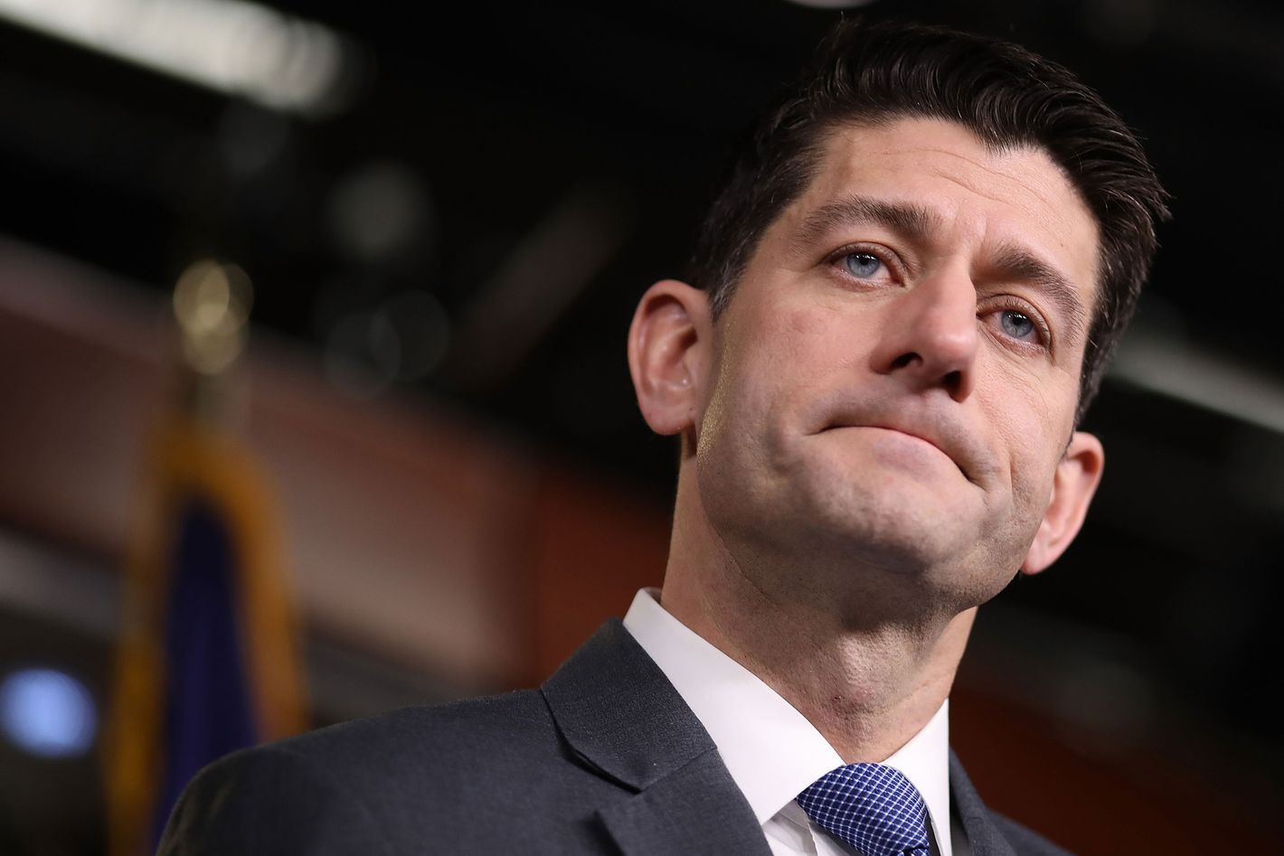 Paul Ryan’s Lipless Face Will Not Seek Re-Election