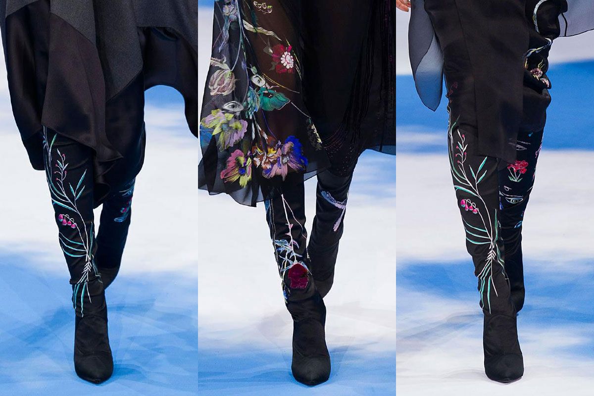 Funky Legs Are In for Next Fall