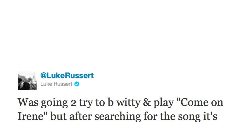 Hurricane Irene Puns Are Here