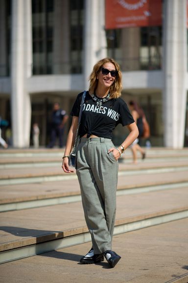 Street Style: The Crop Top Invasion Has Begun