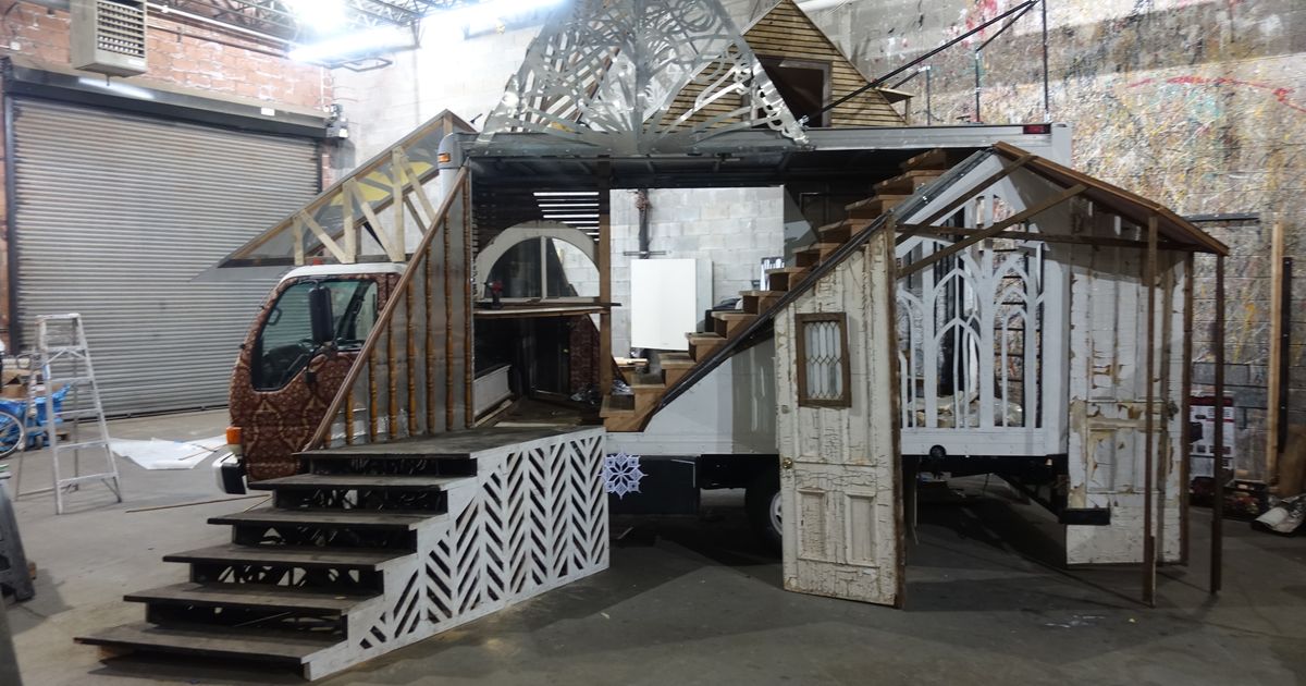 See Artist Swoon’s New Project, The House Our Families Built