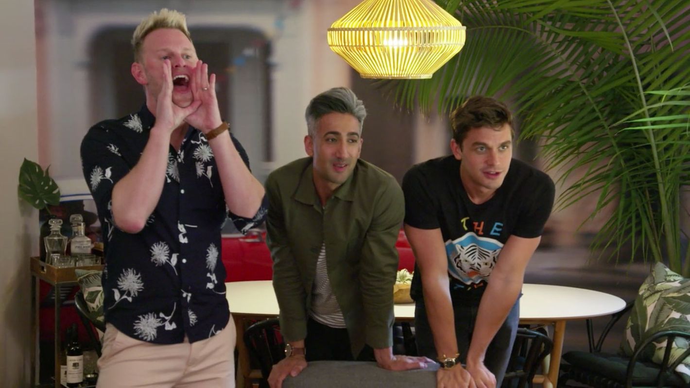 Every Single Patterned Collared Shirt on Queer Eye