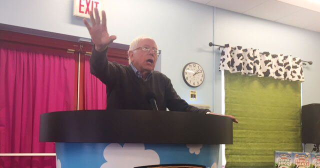 Bernie Sanders Tours Ben & Jerry's Factory