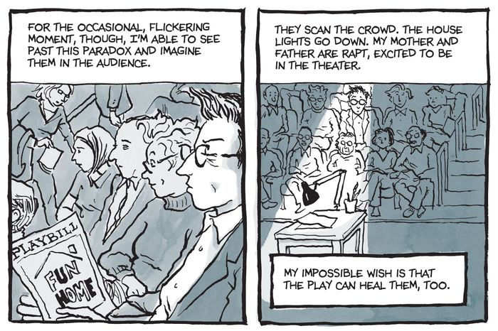 Comic Strip: Alison Bechdel Draws a Fun Home Coda