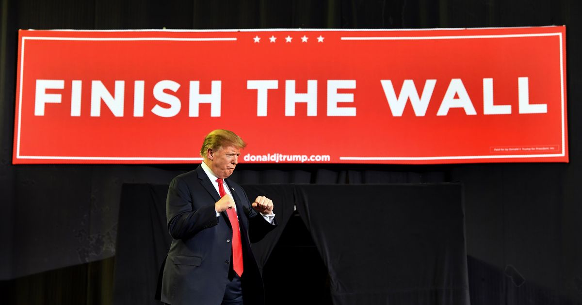 Trump Has Willed the Wall Into Existence With His Mind