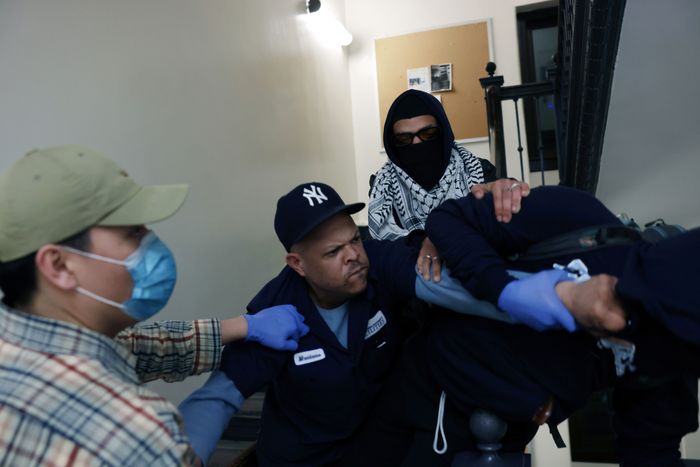 Columbia’s Hamilton Hall Takeover: Photos From Inside