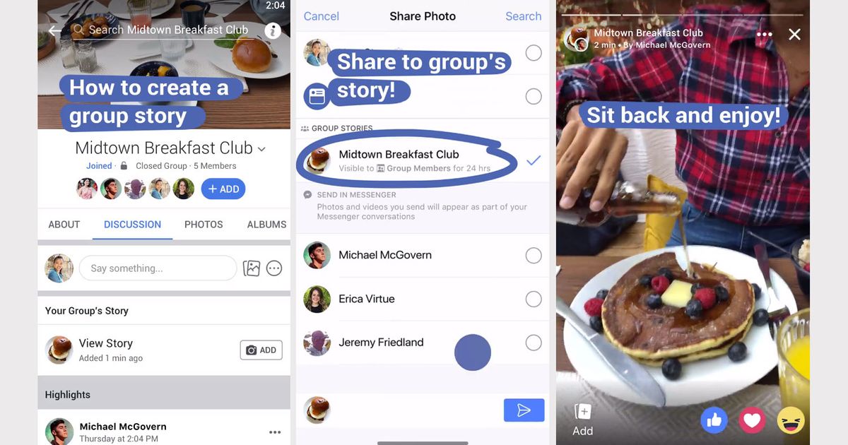 Facebook Groups Add Stories Feature
