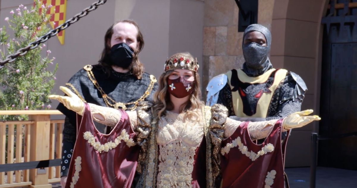 Medieval Times Reopens Despite COVID-19: PHOTOS