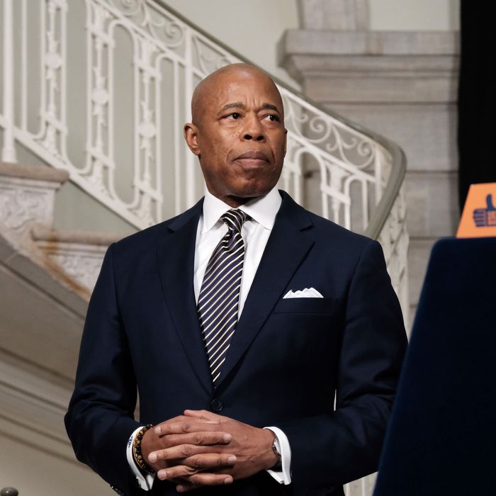 Eric Adams’ Weathered Photo Reportedly Created by Aides