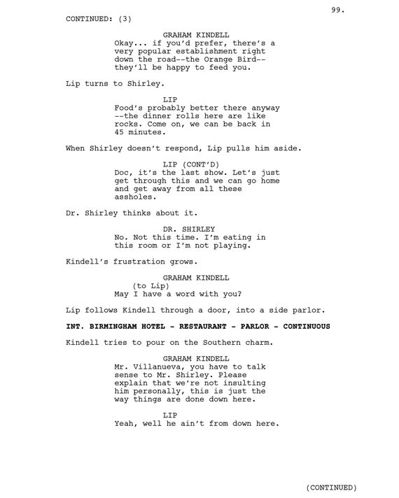 How Mahershala Ali Changed Green Book’s Pivotal Scene