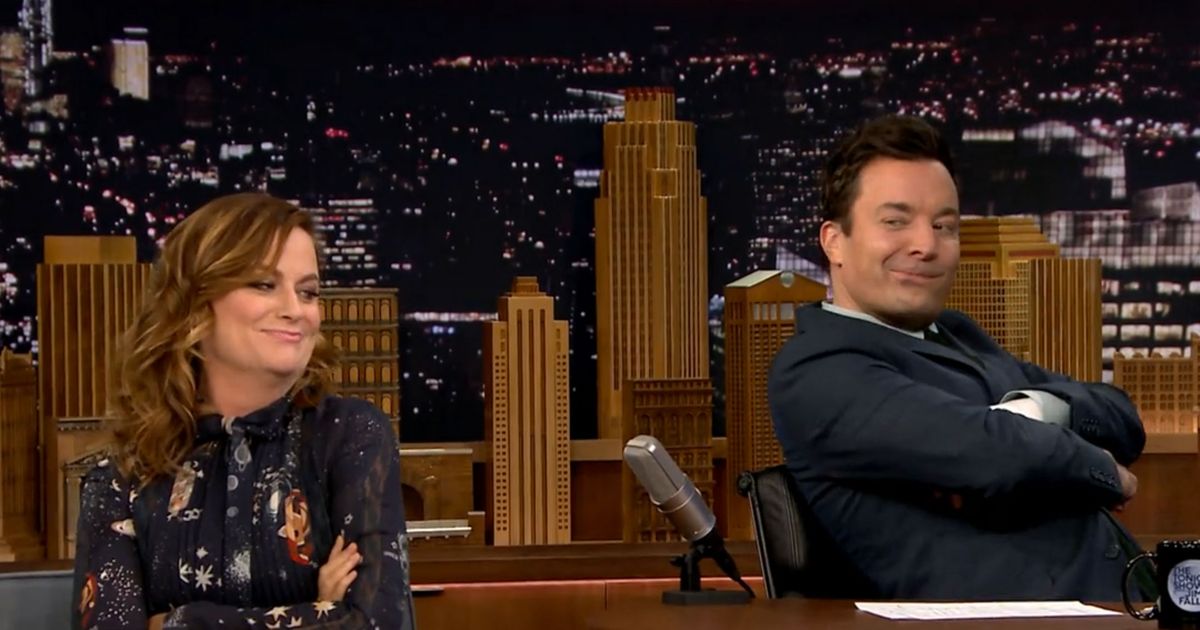 Amy Poehler and Jimmy Fallon Can’t Get Through a Promo Without Cracking Up