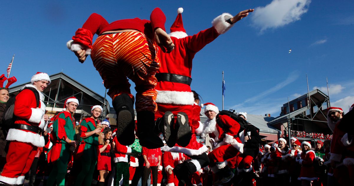 SantaCon Came to Town Yesterday