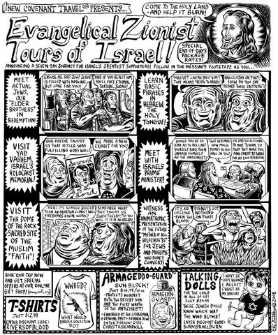 Eli Valley Is the Angriest Political Cartoonist in America