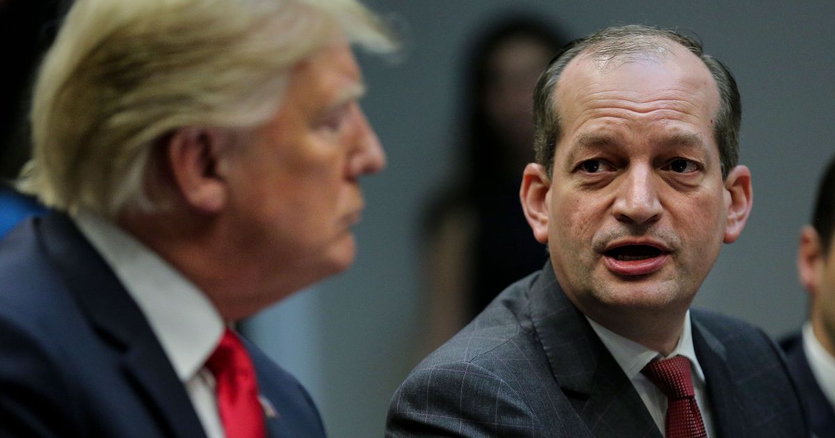 Labor Secretary Alex Acosta Is Still Shielding the Wealthy
