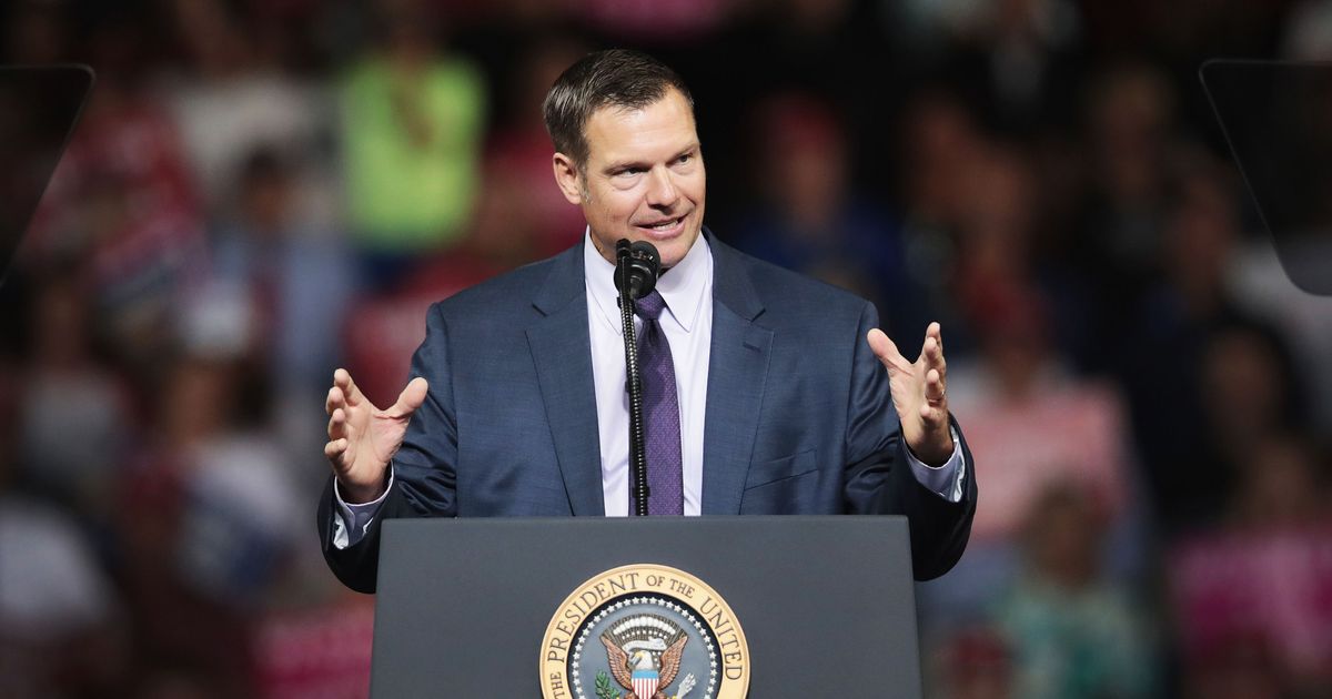Kris Kobach Could Become Trump’s Next DHS Secretary