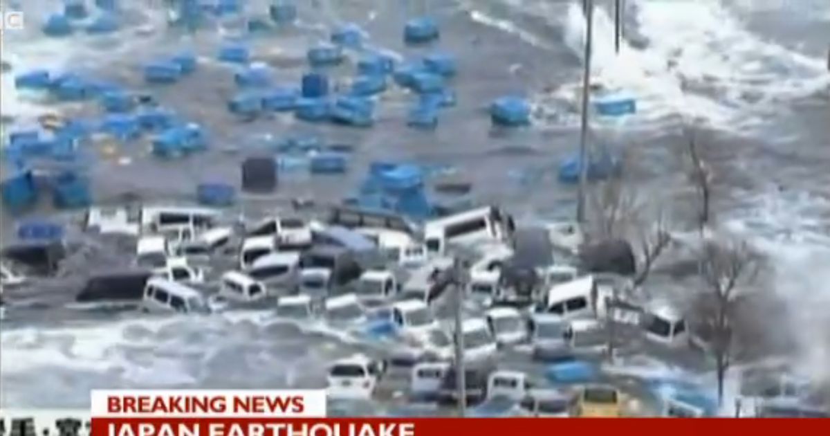 All the Craziest Tsunami Videos in Just Two Minutes