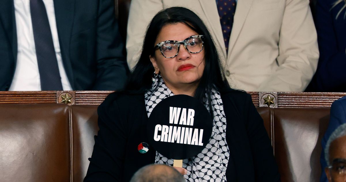 Rashida Tlaib Protested Netanyahu’s Congressional Address