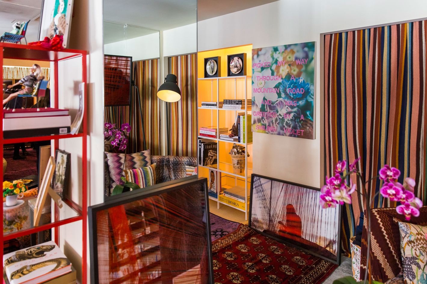 Angela Missoni Helped Create This Pattern-Filled Living Room