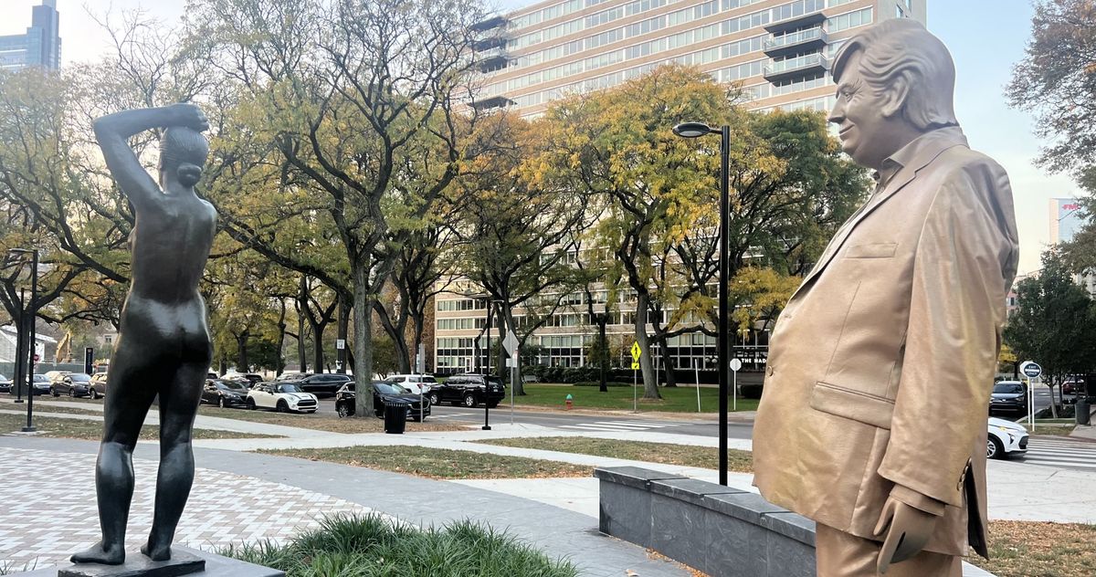 Who Made the Pop-up Trump Statues in Portland and Philly?