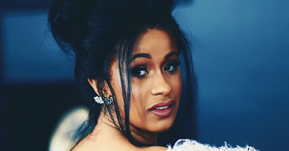 Cardi B Uses Drugstore Makeup for Foundation and Cat Eyes