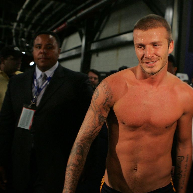 Five Fantastic Years of David Beckham's Hotness