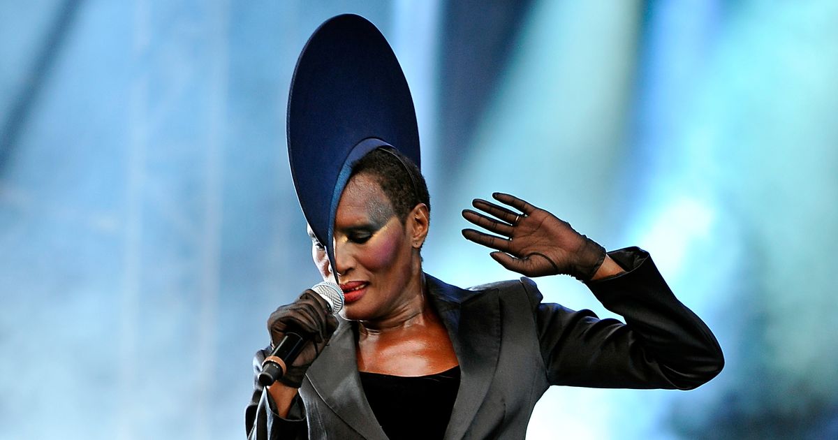 Grace Jones Still Wears Weird Headpieces Better Than Anyone