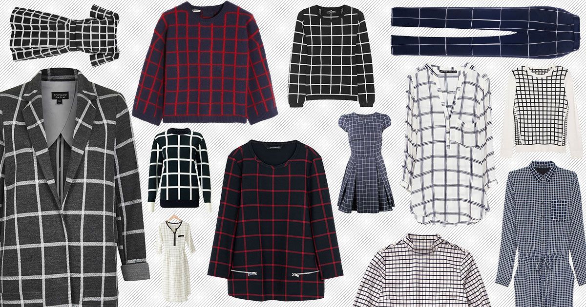 Get in Line: 21 Ways to Wear a Grid Print