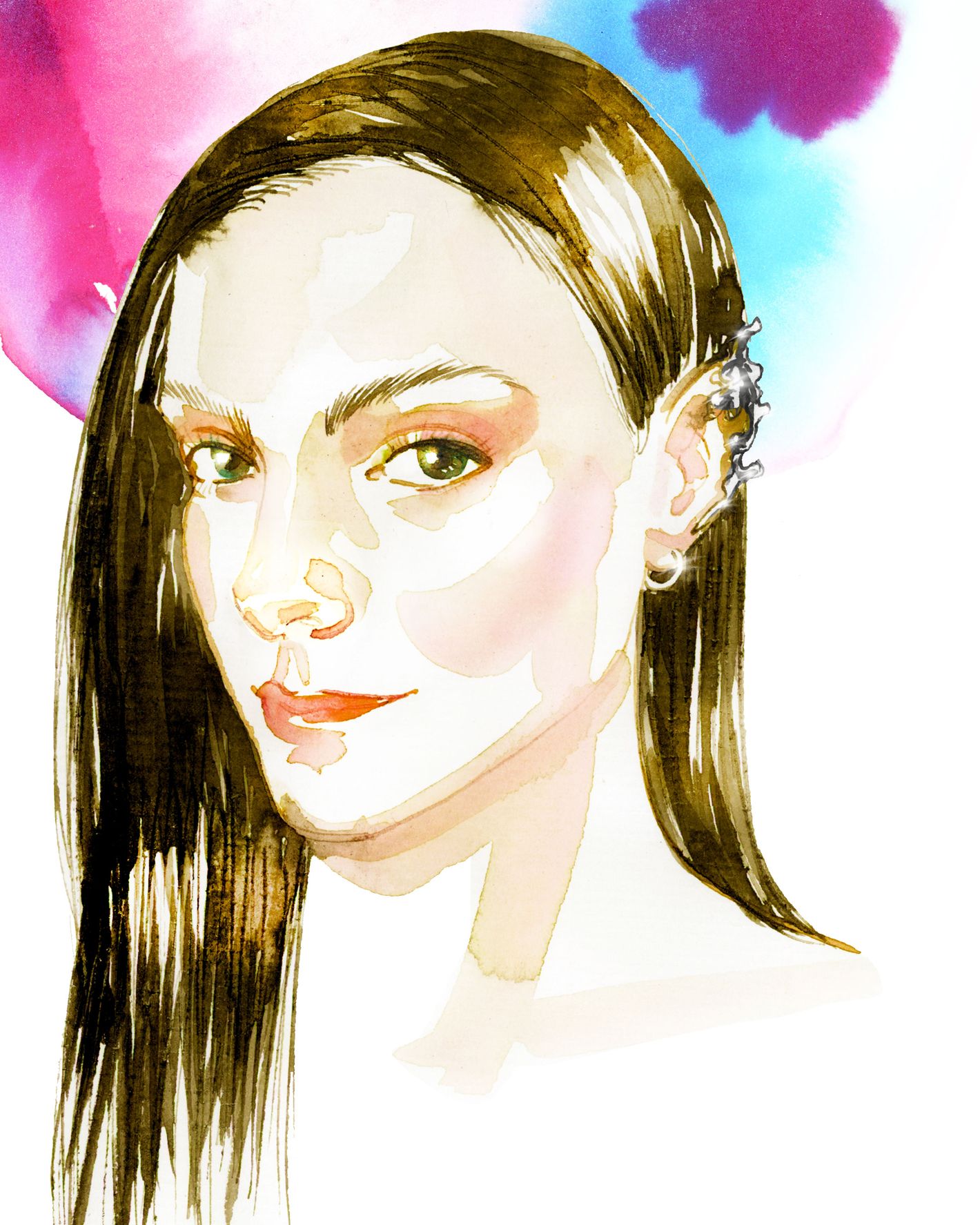 Backstage Illustrations From Rodarte