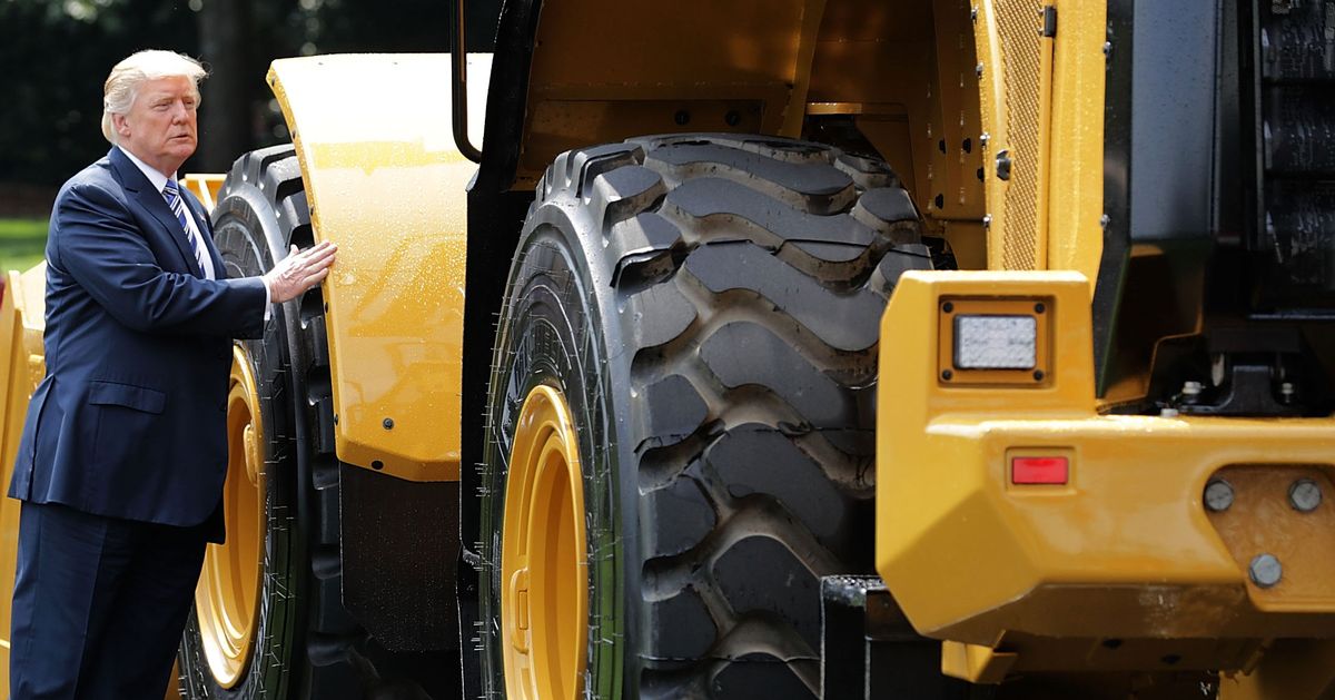 Caterpillar’s Tanking Stock Shows Flaws in Trump Boom