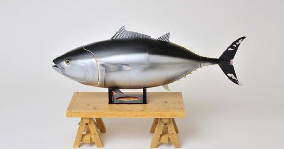 Tsukiji Fish Market Vendor’s Tuna Model Better Than Any Other Food Toy Ever