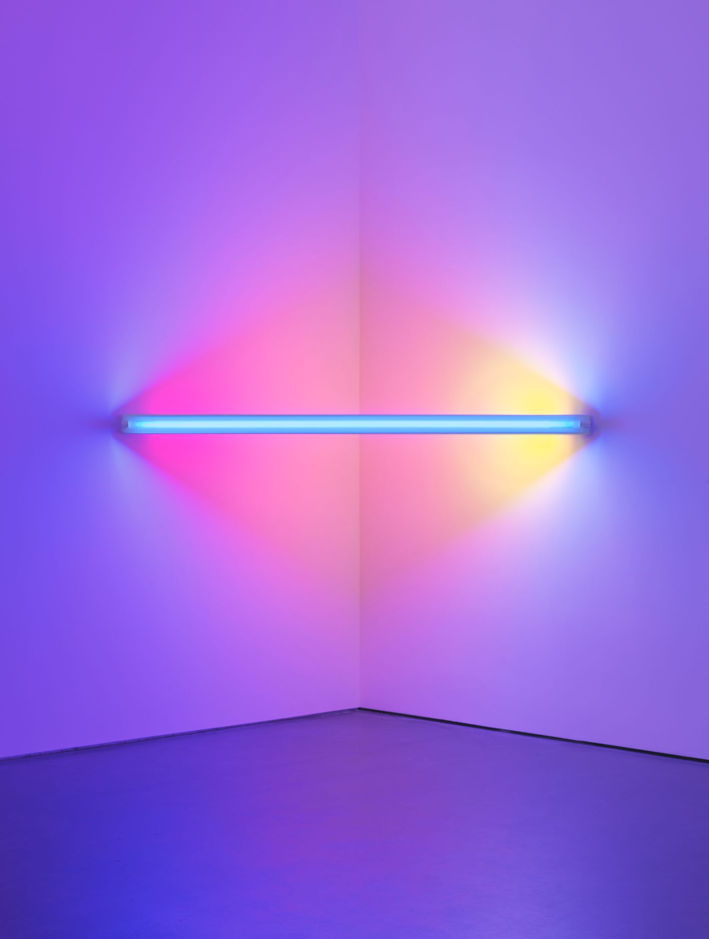 Artist Dan Flavin Sculpted Holiday Windows for Calvin Klein