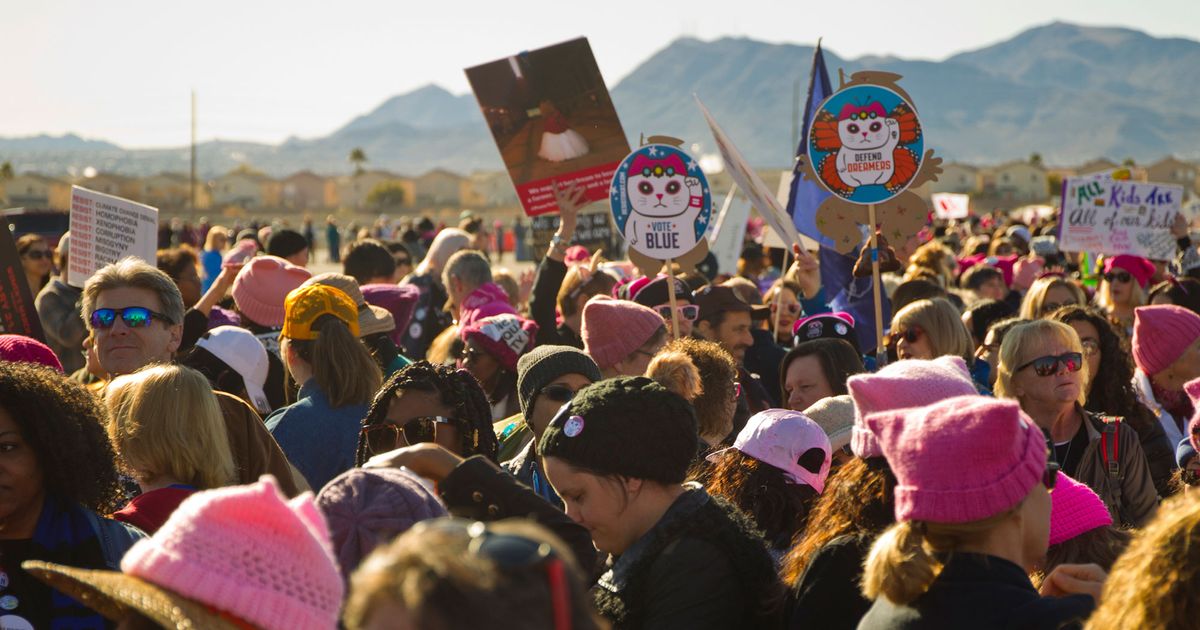 Women’s March Rally Launches Voter-Registration Campaign