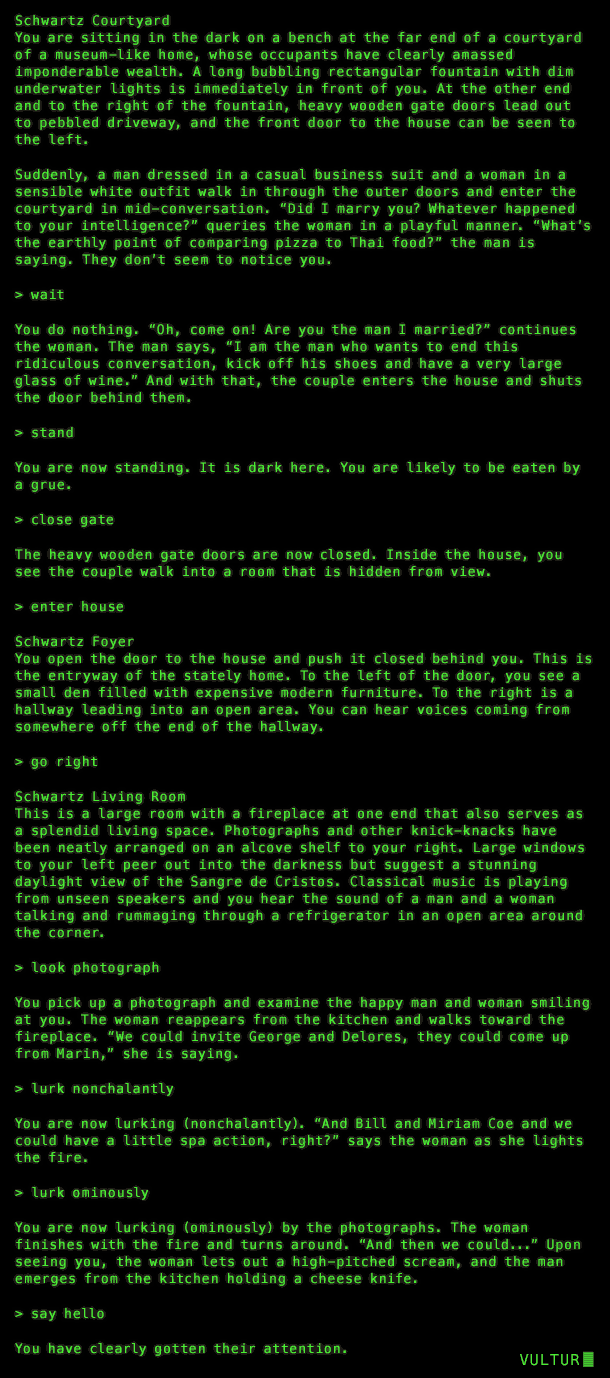 See Breaking Bad As a Text-Based Computer Game