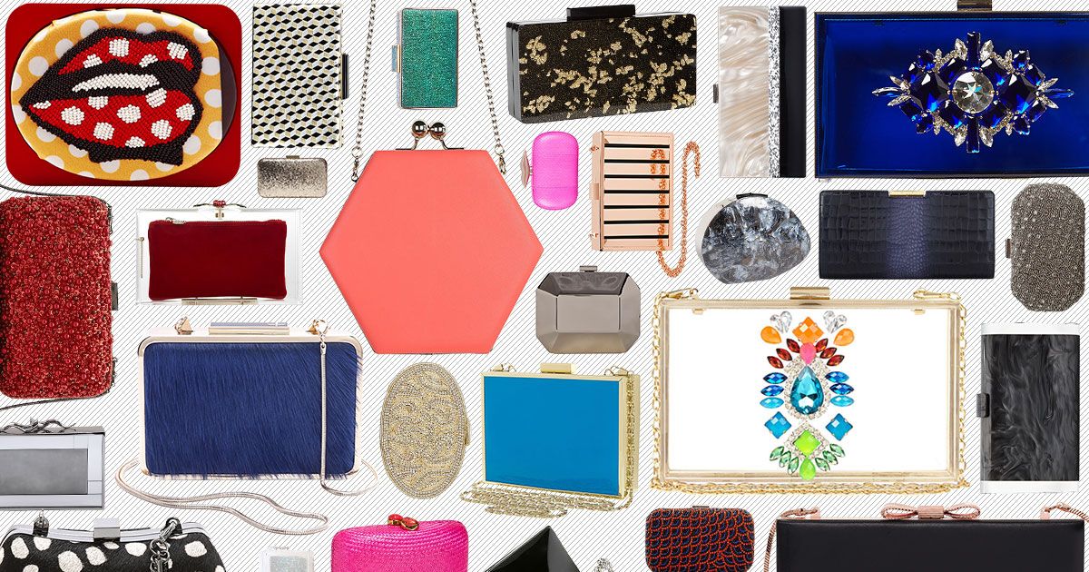 30 Fancy Box Clutches for the Holiday Party Season