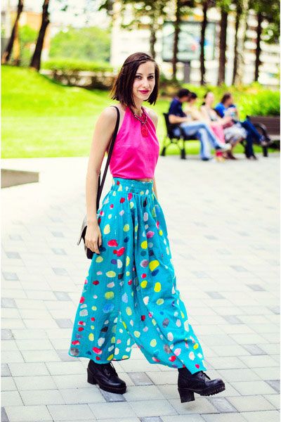 22 Ways to Wear Fun, Graphic Skirts This Summer