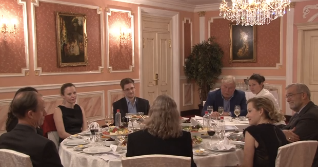 Video of Edward Snowden Talking at a Fancy Dinner Released