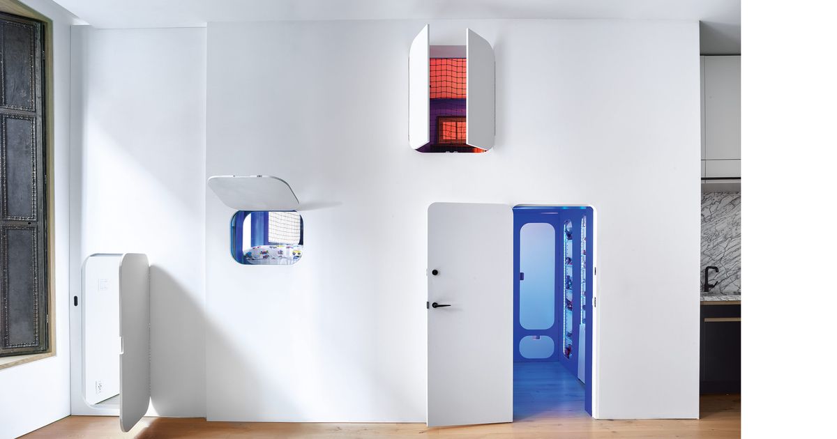These Minimalist Pod Rooms Maximize Form, Function, and Fun