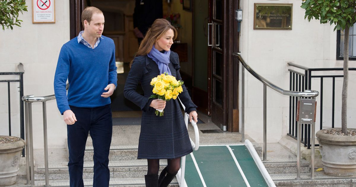 Kate Middleton Leaves Hospital